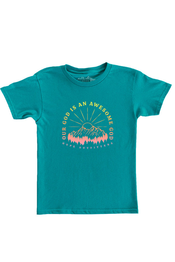 Youth Awesome God Tee - Hope Outfitters Youth Awesome God Tee - Hope Outfitters