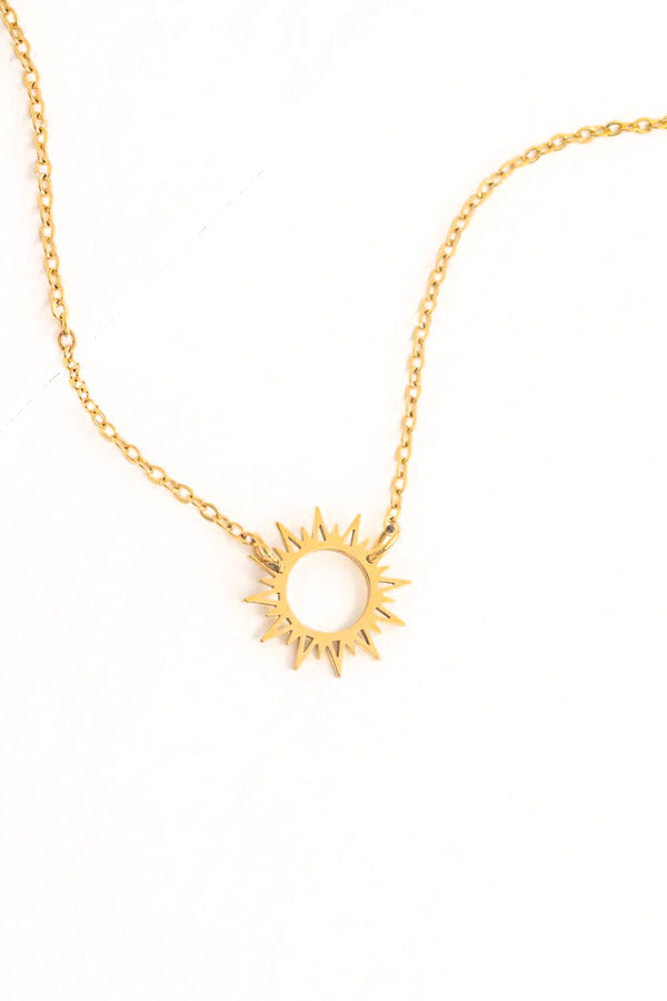Gold Following the Son Necklace - Hope Outfitters