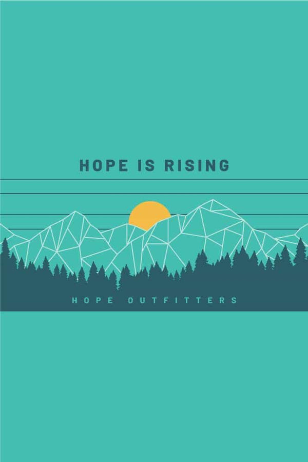 Hope Is Rising Nalgene Bottle - Hope Outfitters